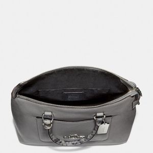 Coach | Bags | Nwt Coach Emma Satchel In Exotic Trim | Poshmark